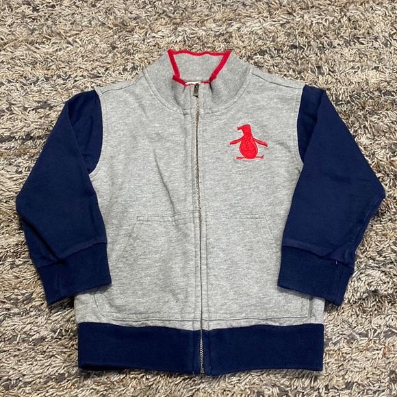 Original Penguin | Jackets & Coats | Penguin Zip Front Long Sleeve ...